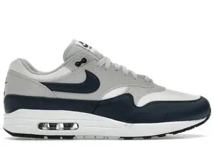Nike Air Max 1 Essential Sneakers - Summit White/armory Navy Blue
