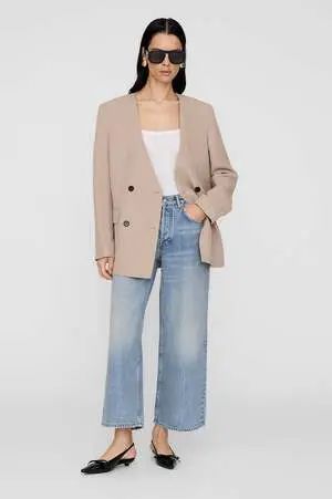 Anine Bing Cuffed Blazers For Women