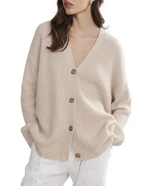Jenni Kayne Cashmere Cocoon Cardigan - Oatmeal