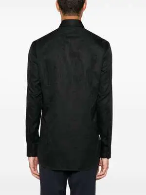 Etro Paisley-jacquard Shirt - Black