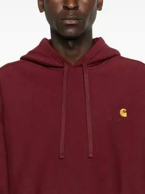Carhartt Work In Progress American Script Hoodie - Red