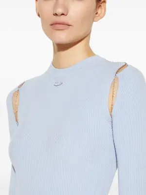 Emilio Pucci Chain-embellished Sweater