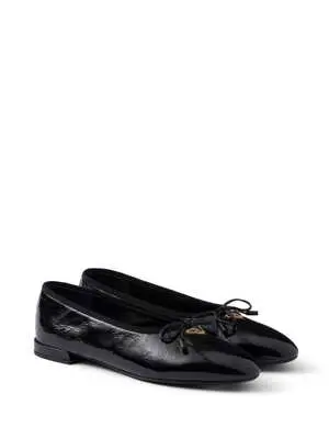 Prada Leather Ballet Flats