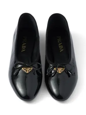 Prada Leather Ballet Flats