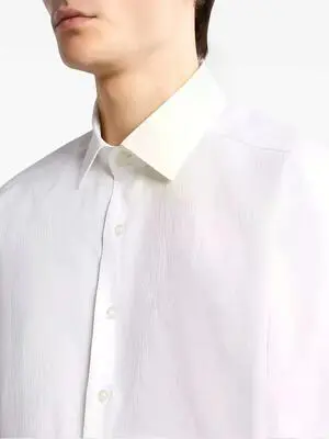 Etro Cotton Jacquard Shirt - White