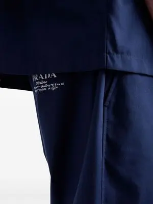 Prada Poplin Trousers