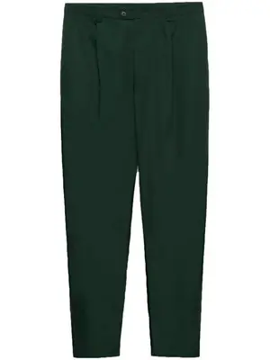 Prada Prada Poplin Trousers Green