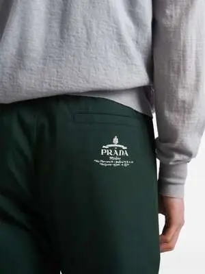 Prada Poplin Trousers