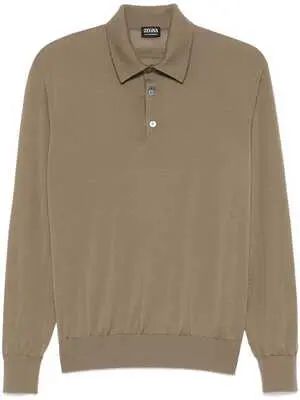 Zegna Wool Polo Shirt