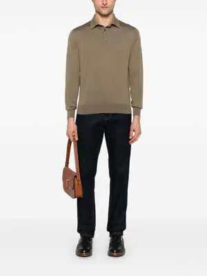 Zegna Wool Polo Shirt