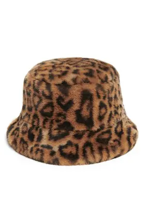 Apparis Amara Pluche™ Bucket Hat Leopard