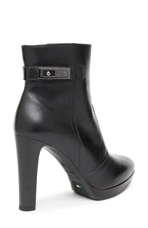 NEROGIARDINI Platform Bootie
