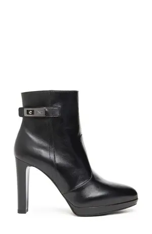 NEROGIARDINI Platform Bootie