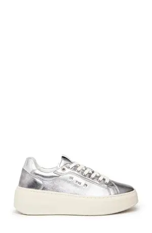 NEROGIARDINI Metallic Platform Sneakers