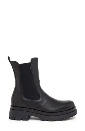 NEROGIARDINI Lug Sole Chelsea Boot - Black