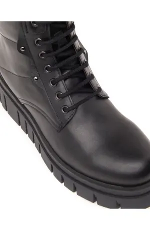 NEROGIARDINI Lug Sole Lace-up Bootie