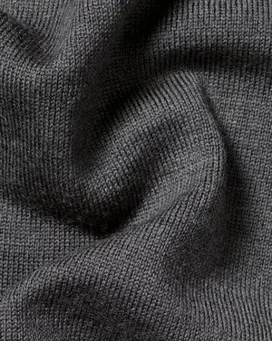 CHARLES TYRWHITT Merino Roll Neck Sweater - Gray