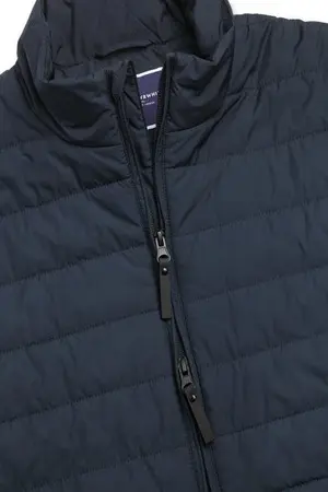 CHARLES TYRWHITT Lightweight Quilted Vest - Navy