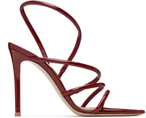 GIANVITO ROSSI Gianvito Rossi Ettie Heeled Sandals - Rouge