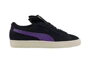 PUMA Suede Low Top Sneakers - Black/purple