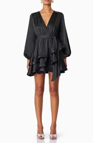 ELLIATT Clementine Long-sleeve Mini Dress