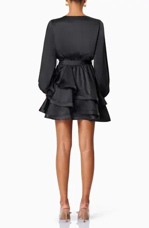 ELLIATT Clementine Long-sleeve Mini Dress