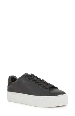 REISS Francesca Leather Sneakers