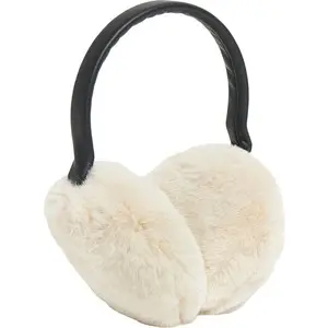 Apparis Esme Faux Fur Earmuffs - Latte