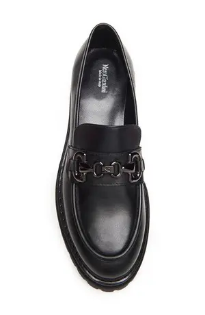 NEROGIARDINI Lug Sole Loafer - Black