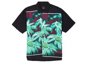 Supreme Jean Paul Gaultier Flower Power Rayon Shirt - Black