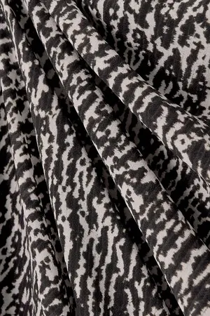 Isabel Marant Albini Gathered Printed Midi Dress