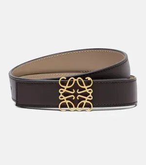 Loewe Anagram Belt Brown
