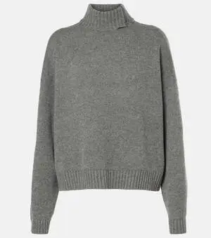 Brunello Cucinelli Monili Cashmere Turtleneck Sweater