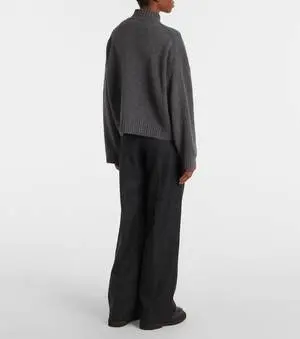 Brunello Cucinelli Monili Cashmere Turtleneck Sweater