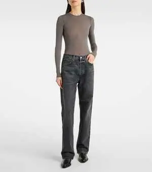 AGOLDE Kelly High-rise Straight Leg Jeans