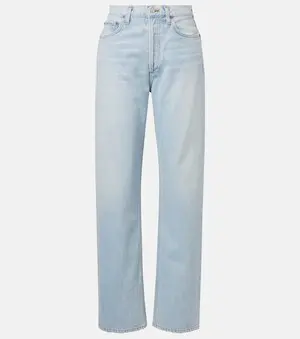 Women's Distressed High Rise Jeans