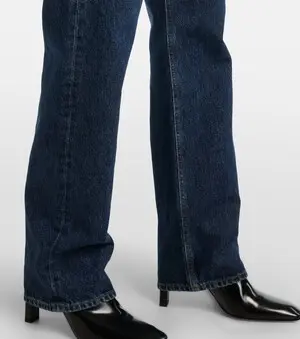 AGOLDE Kelly High-rise Straight Jeans - Blue