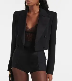 Dolce & Gabbana High-rise Paneled Shorts