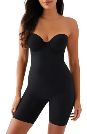Wacoal Red Carpet™ All In One Thigh Shaper Bodysuit Black