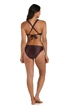 La Blanca Earth Underwire Bikini Top - Truffle