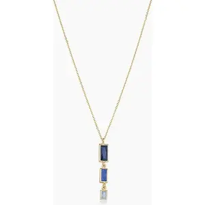 ORADINA 14k Gold Fresco Pendant Necklace