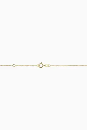 ORADINA 14k Gold Fresco Pendant Necklace