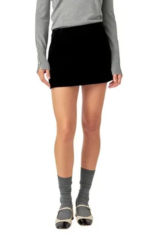 English Factory Velvet Skort
