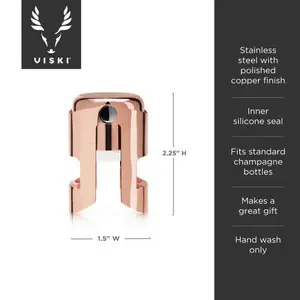 VISKI Summit Champagne Stopper