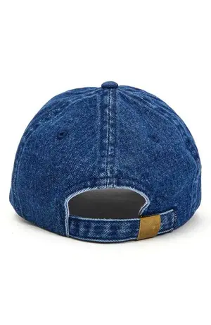 Clare V. Ciao Denim Baseball Cap
