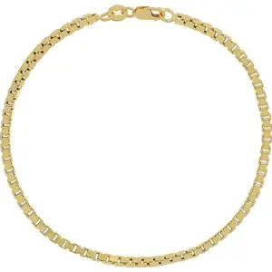 Bony Levy Bony Levy 14K Gold Box Chain Bracelet 14k Yellow Gold