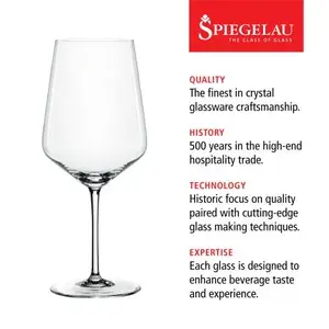 SPIEGELAU Style Red Wine Glass Set Of 4