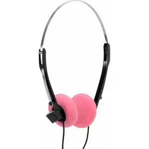 RETROSPEKT Retro Foam On-ear Headphones Pink