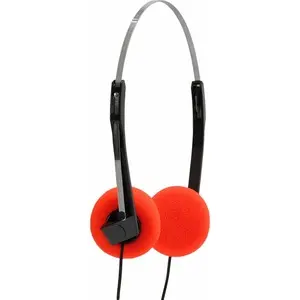 RETROSPEKT Retro Foam On-ear Headphones Red