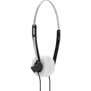 RETROSPEKT Retro Foam On-ear Headphones White